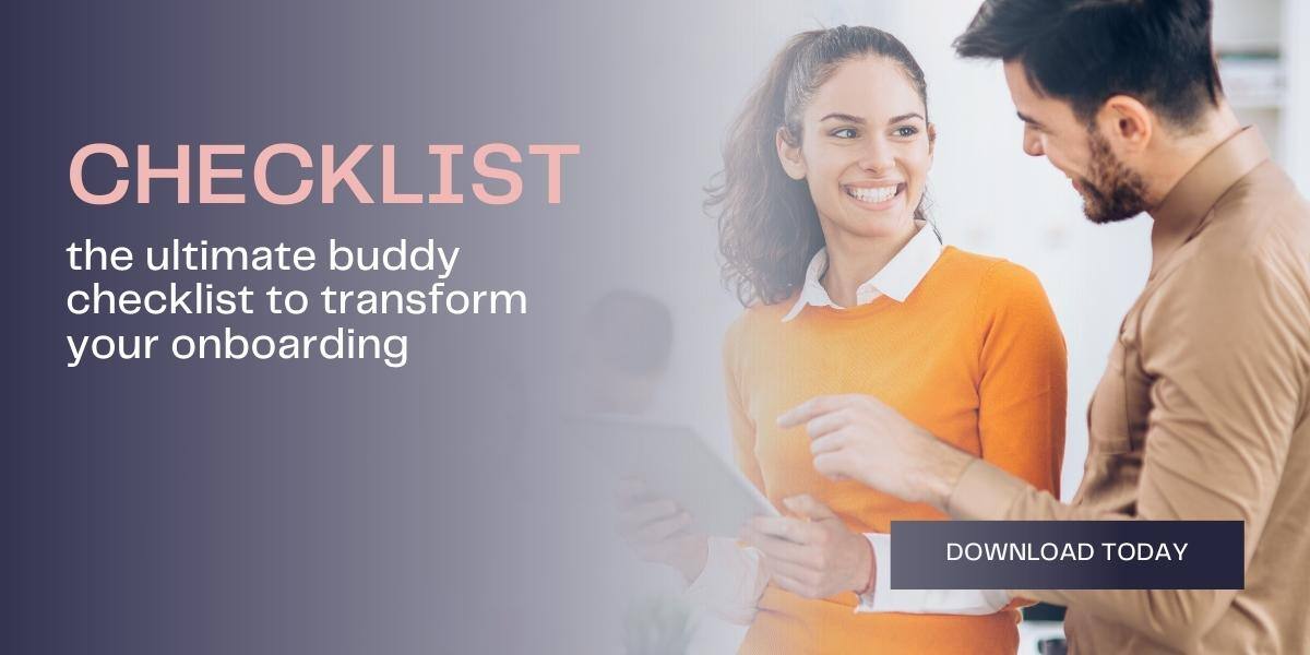 The ULTIMATE onboarding buddy checklist