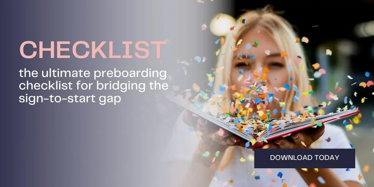The ULTIMATE preboarding checklist for new hires